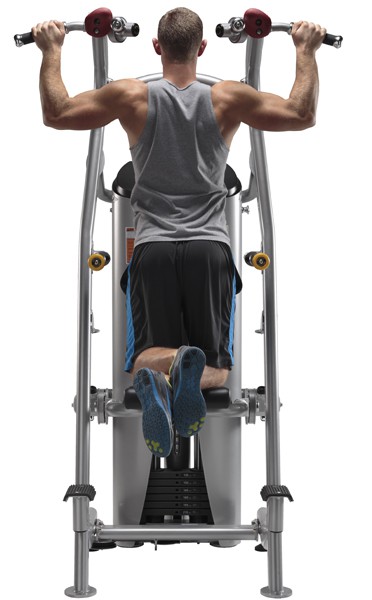 Combiné Gravit Machine/Dips Hoist Fitness HD-3700 professionnel pour ...