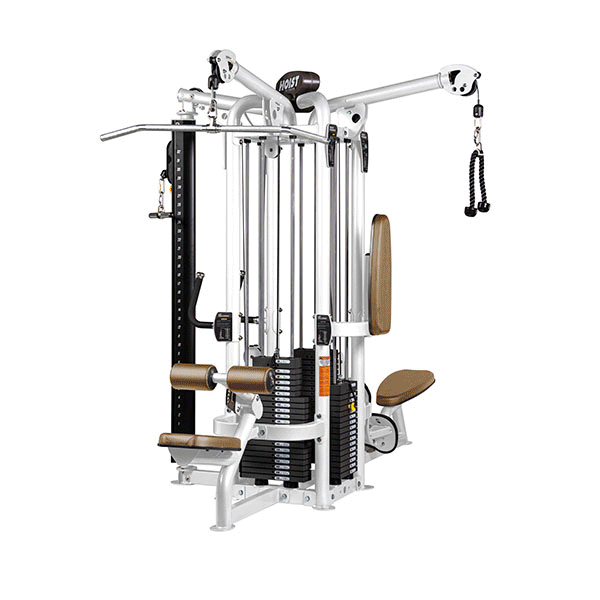 Jungle Machine professionnelle 4 postes Hoist Fitness CMJ-6000-1-EZG ...