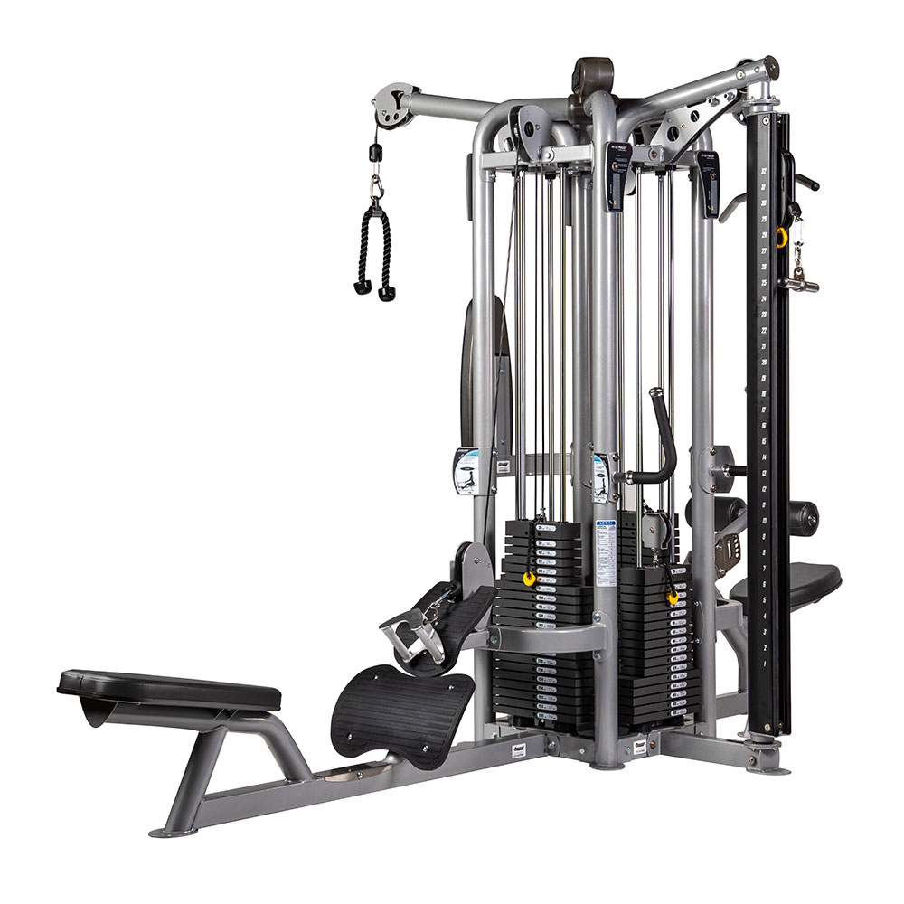 Jungle Machine professionnelle 4 postes Hoist Fitness CMJ-6000-1-EZG ...