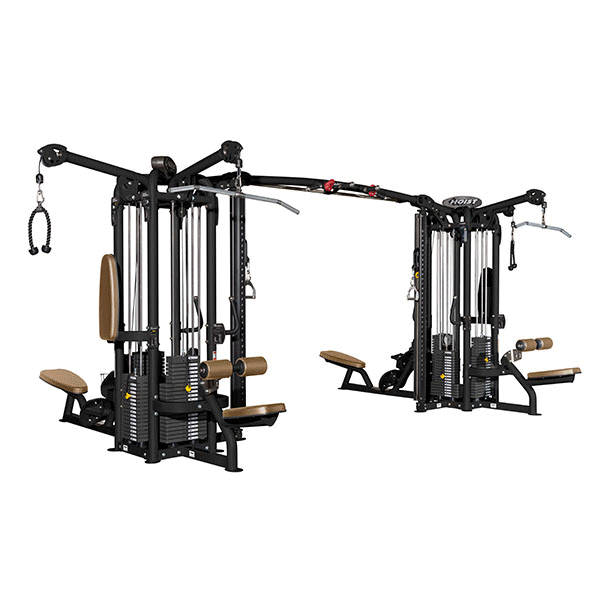 Tour 9 postes professionnelle Jungle Machine Hoist Fitness CMJ-6000-2 ...