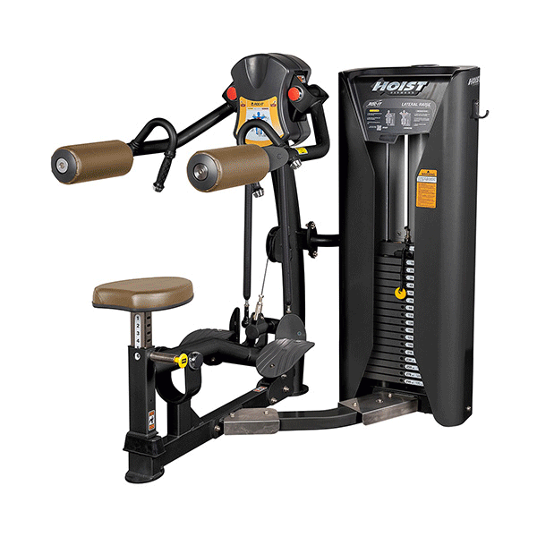 Machine musculation professionnelle Elévation Latérale Hoist Fitness RS ...